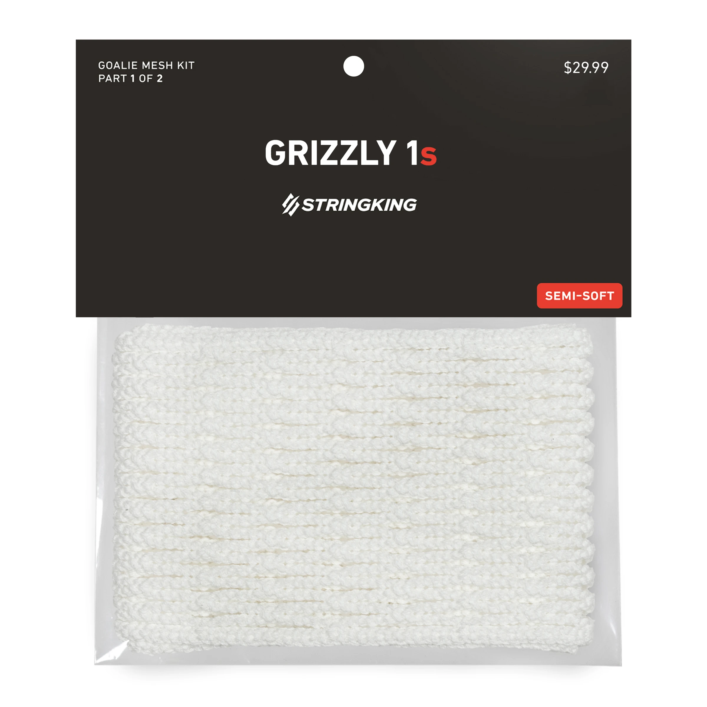 Affordable Goalie Mesh for Lacrosse | Buy Grizzly 1 Mesh | StringKing