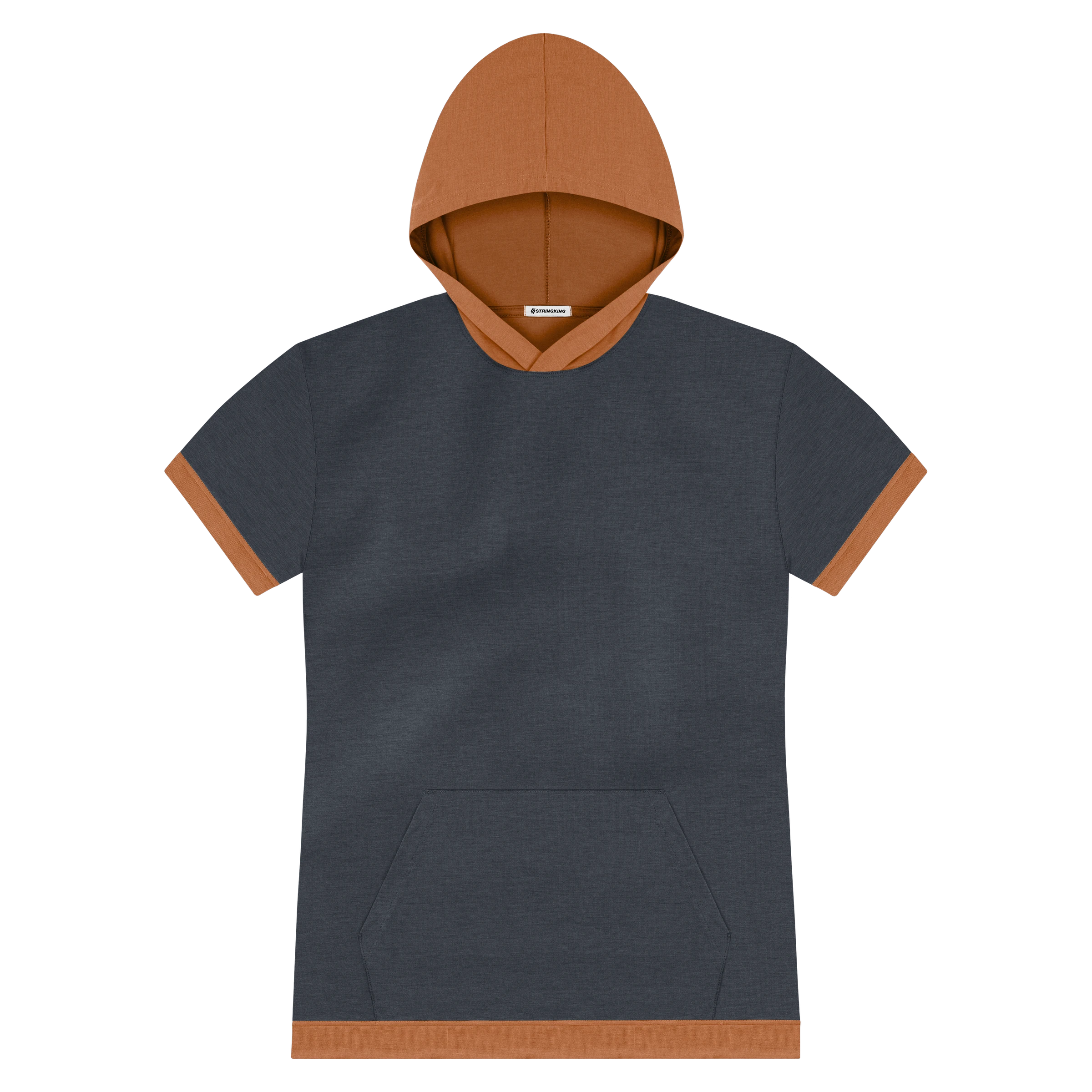 Men's FlexStyle Lightweight Short Sleeve Hoodie Multicolor | StringKing